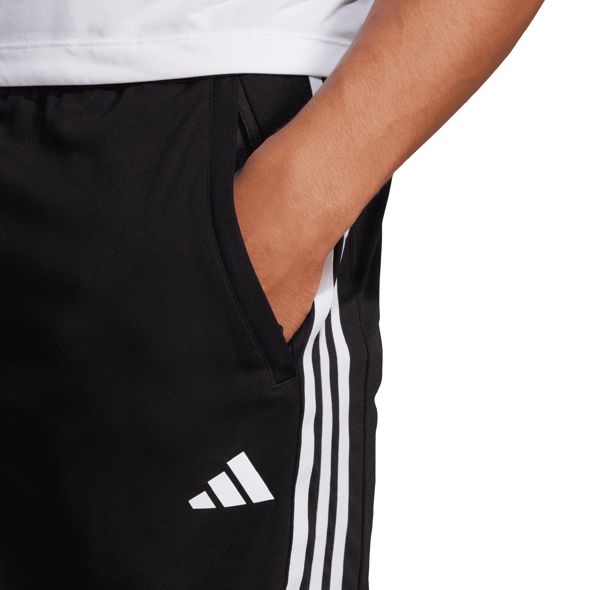 Short adidas Essentials Piqué 3 Stripes Hombre IB8243