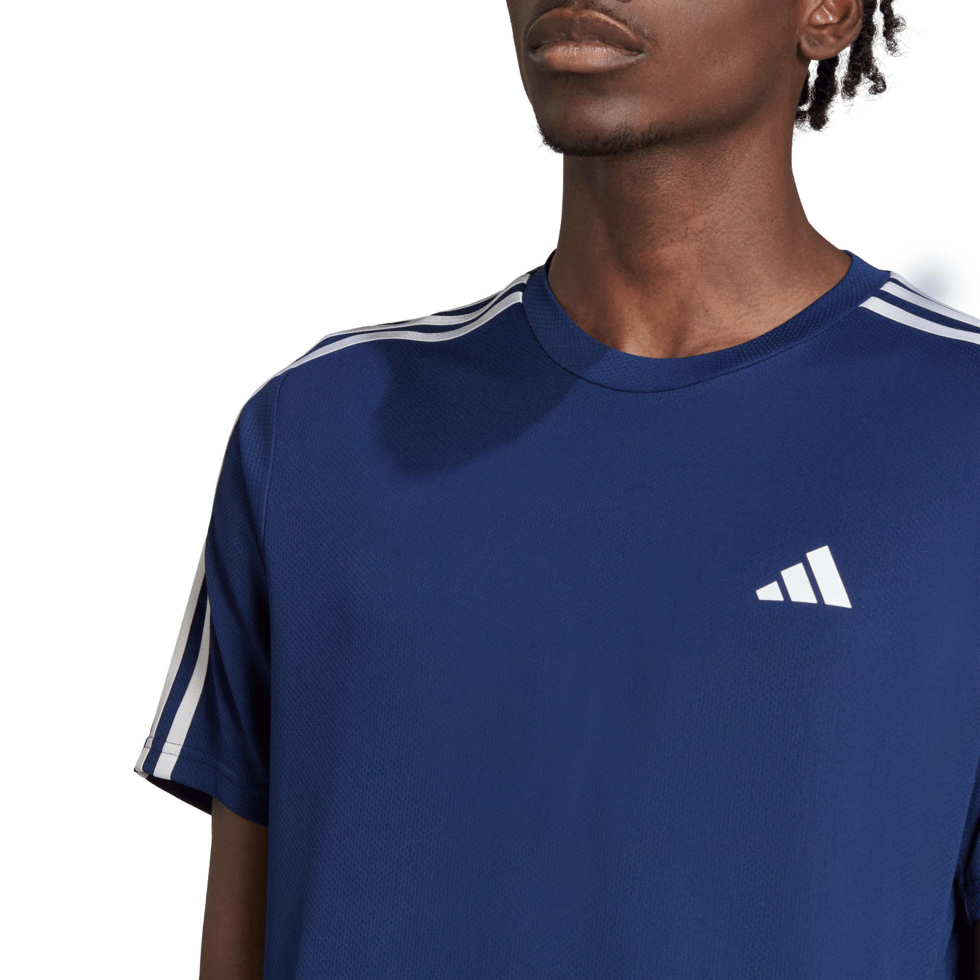 Playera adidas Essentials Train 3 Stripes Hombre IB8152 - Martí MX