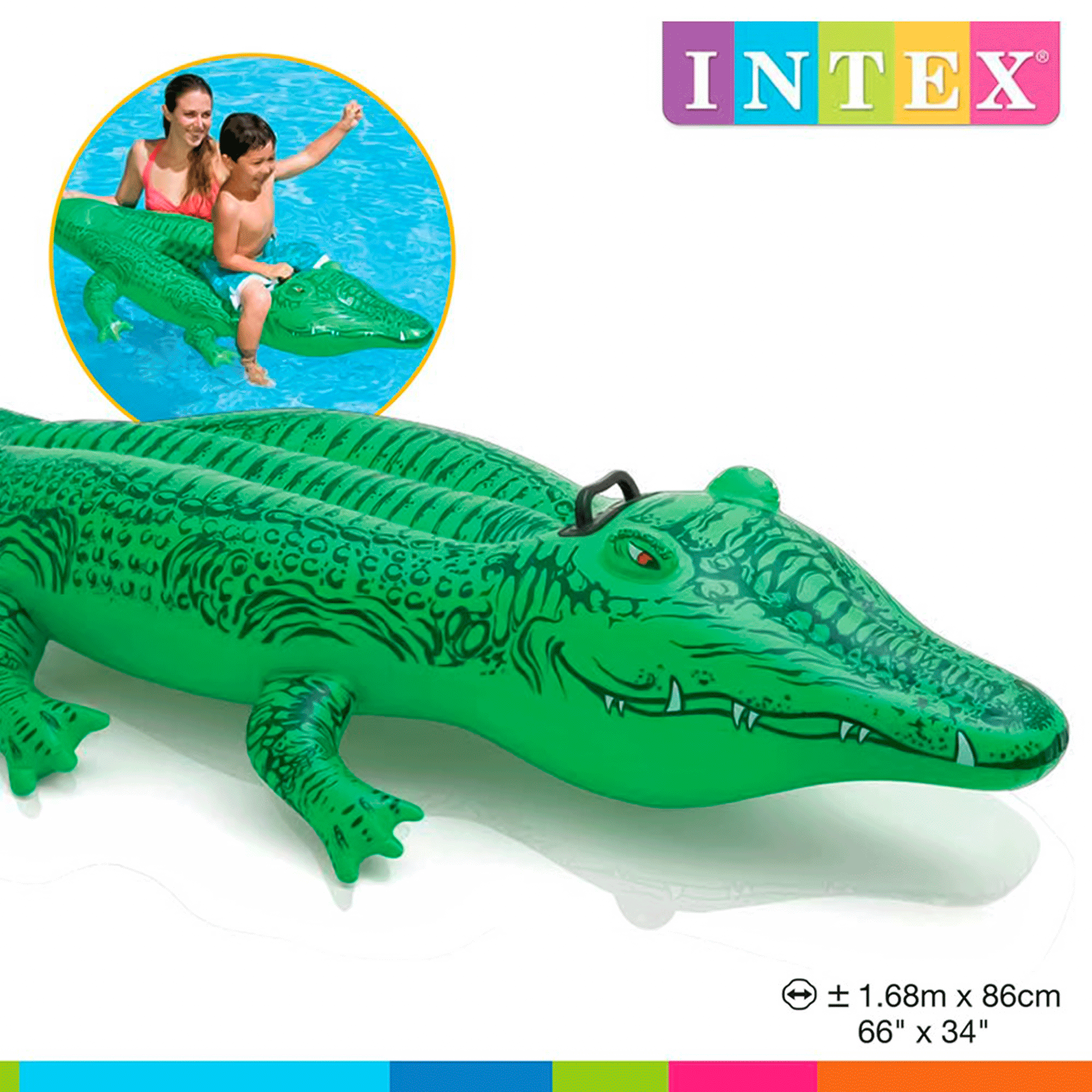 Inflable Intex Playa Cocodrilo Infantil Unisex 58546NP