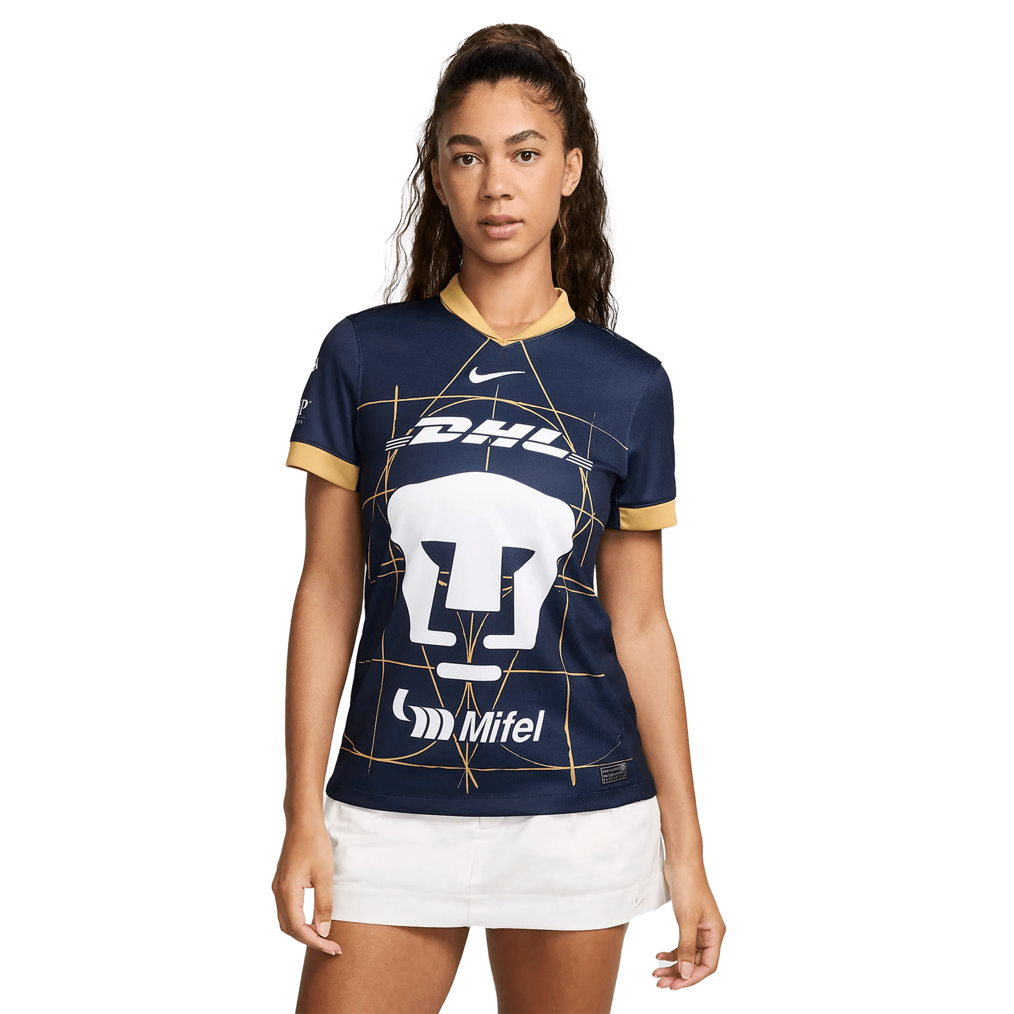 Jersey Nike Futbol Pumas Visita Fan 24/25 Mujer FN8973-452 - Martí MX