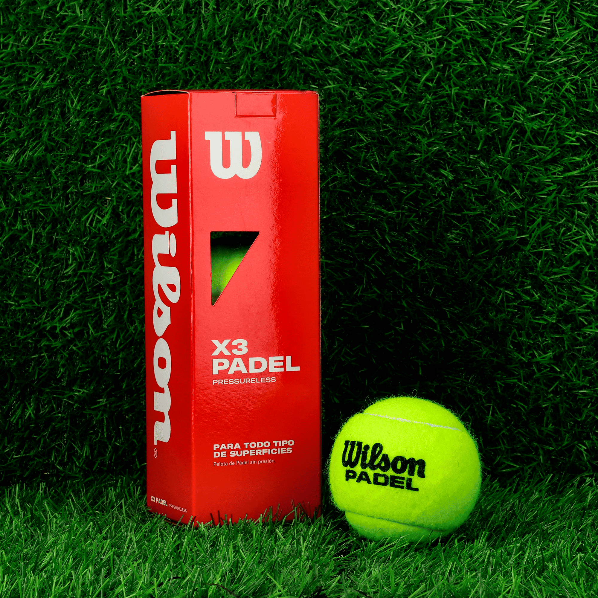 Pelota Wilson Padel X3 Unisex