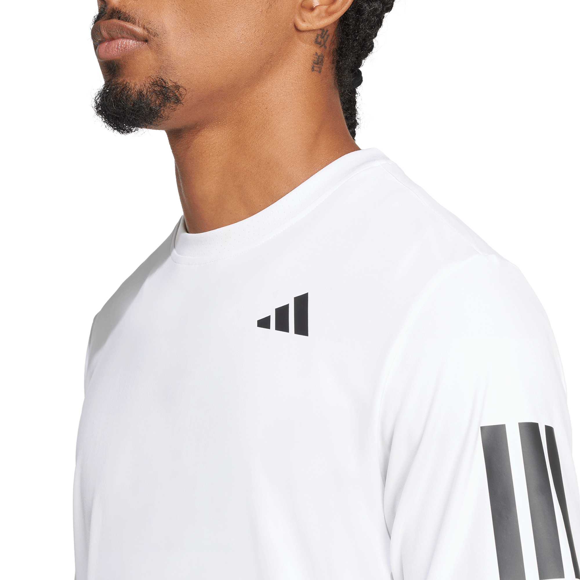 Playera adidas Tennis Club 3 Stripes Climacool Hombre JE0413