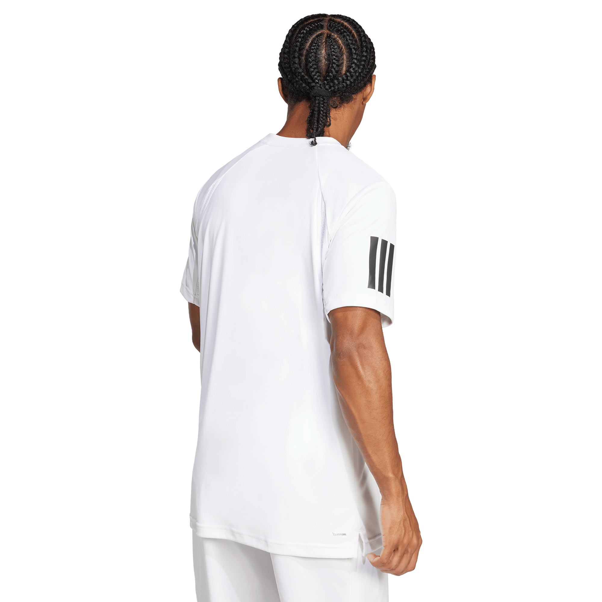 Playera adidas Tennis Club 3 Stripes Climacool Hombre JE0413