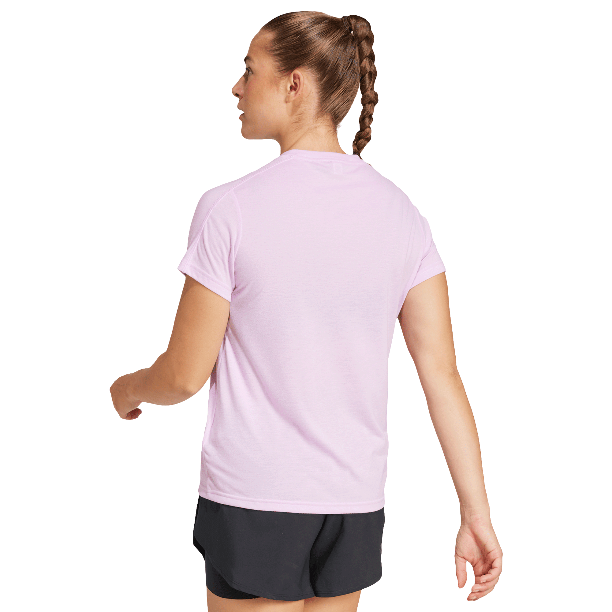 Playera adidas Essentials Train AEROREADY Minimal Branding Mujer JC9530