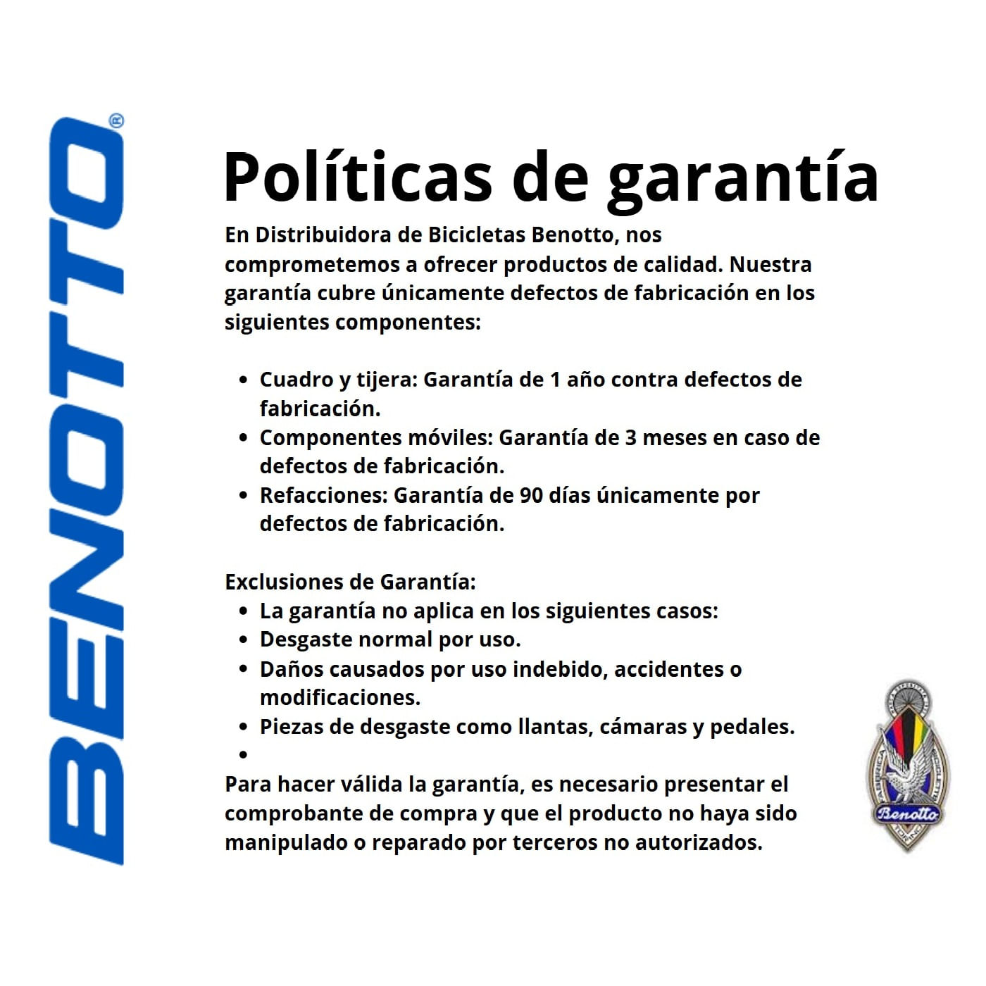 Bicicleta Benotto Montaña R26 PLAZL XC-5000