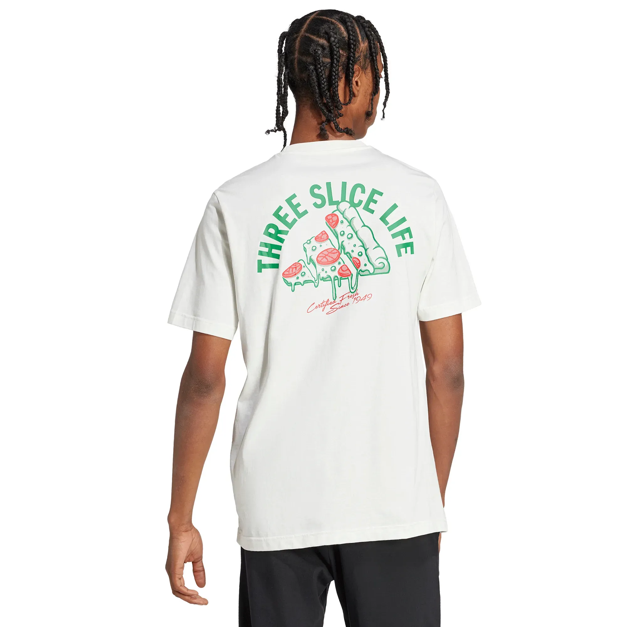 Playera adidas Casual Lounge Pizza Hombre JJ4016