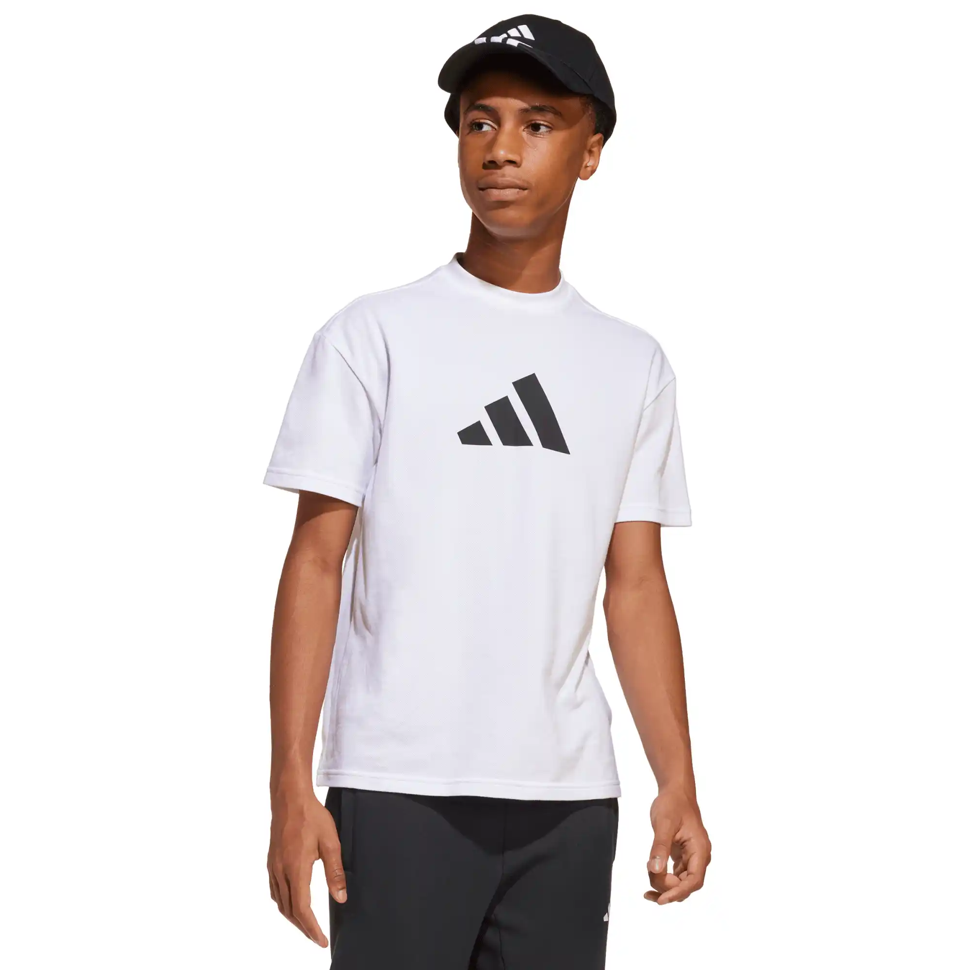 Playera adidas Casual Future Icons Logo Infantil Unisex JC7538