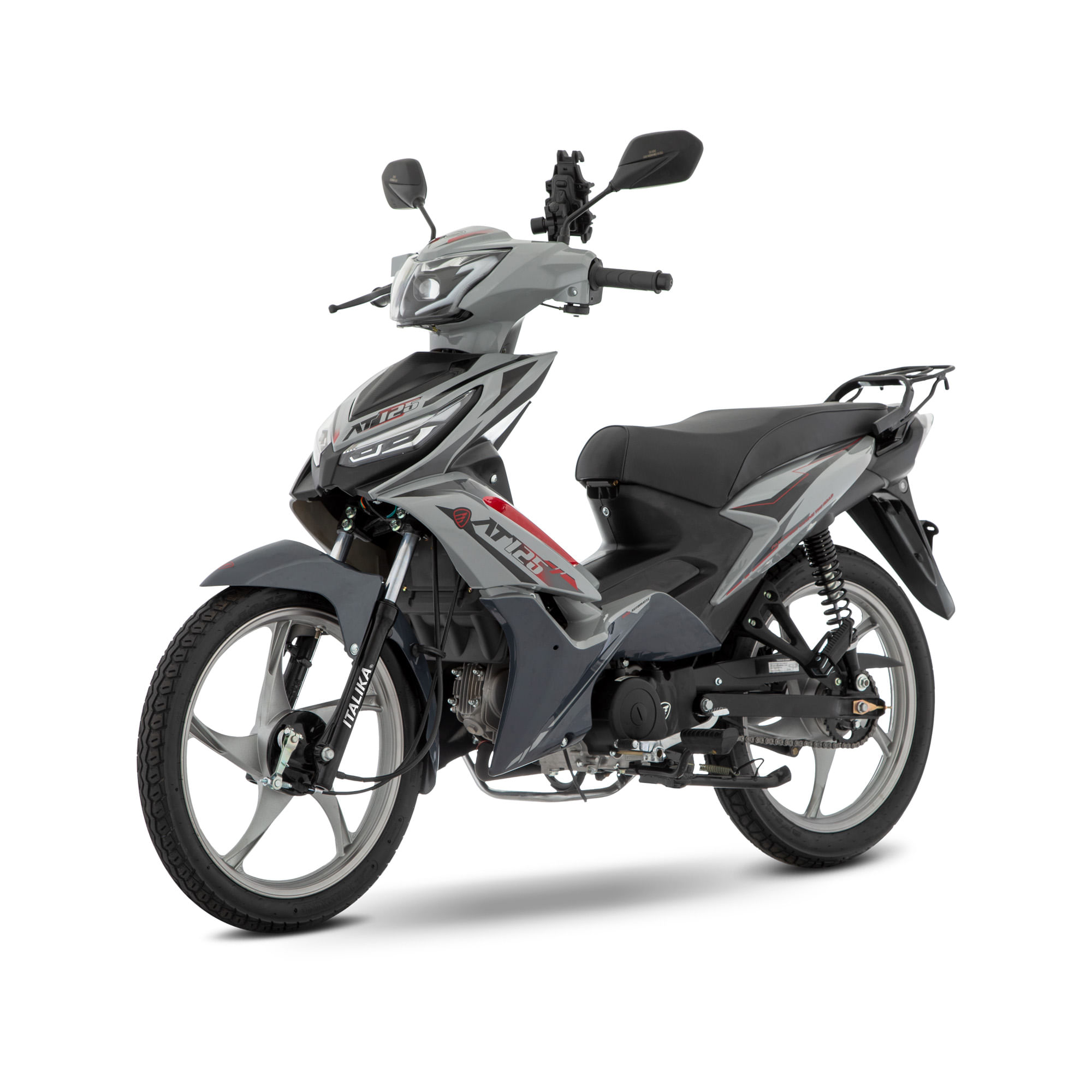 Motocicleta Italika AT125 Grafito
