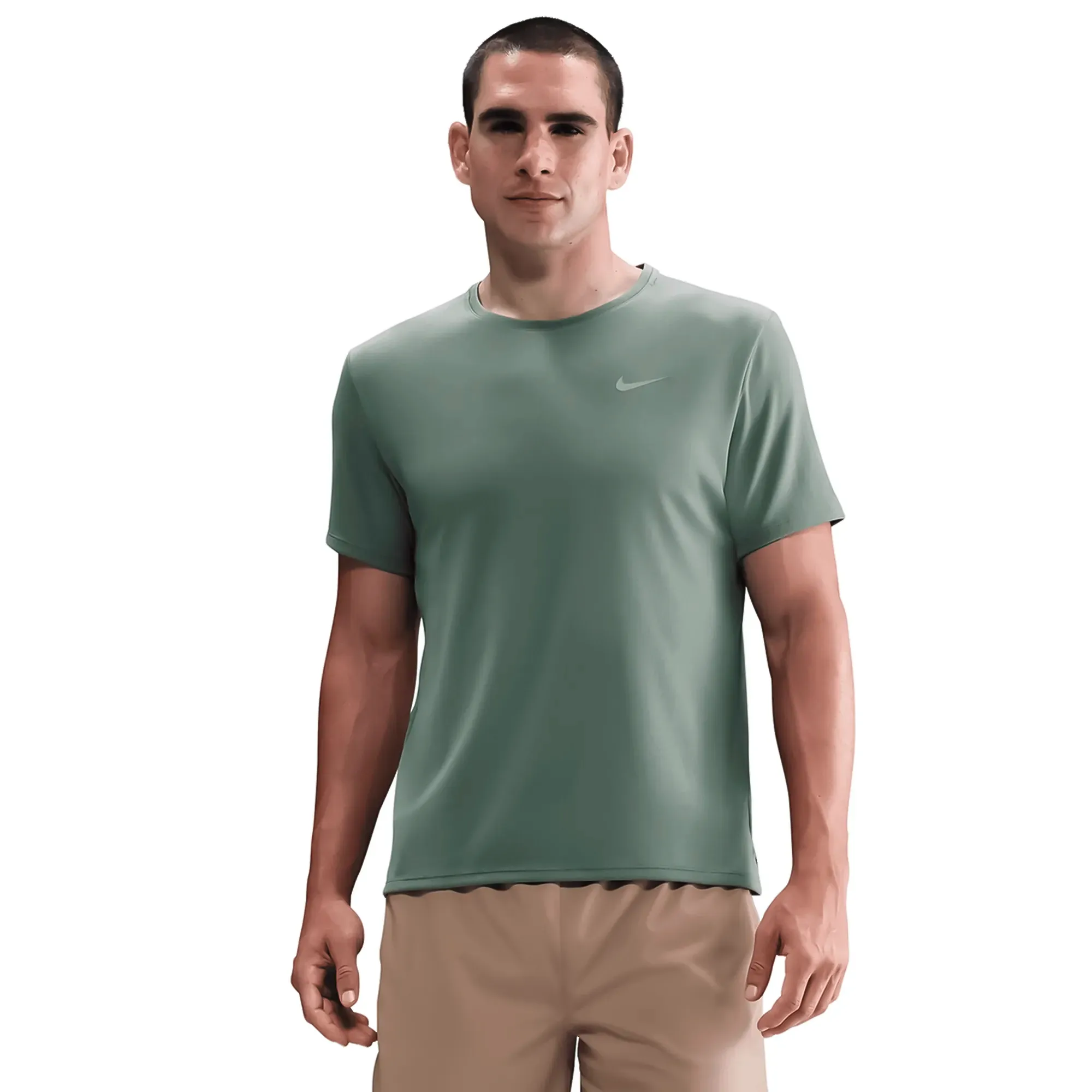 Playera Nike Correr Dri-FIT UV Miler Hombre DV9315-364