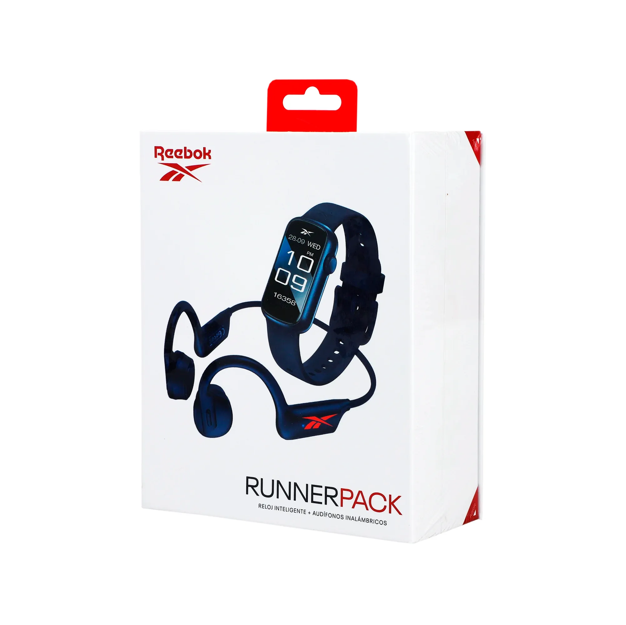 Set Reebok Multideporte Reloj y Audifonos Nebula Unisex RBK-RNPK-BL